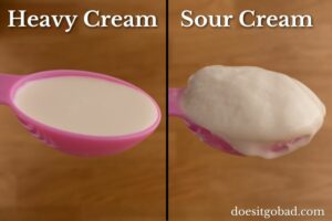 Heavy Cream vs. Sour Cream: Differences and When to Sub - Does It Go Bad?